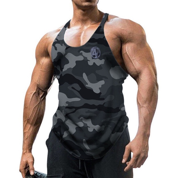 Train4Fit | Shirts | Train4fit Camo Stringer Tank Top Xl Gently Worn 0 ...